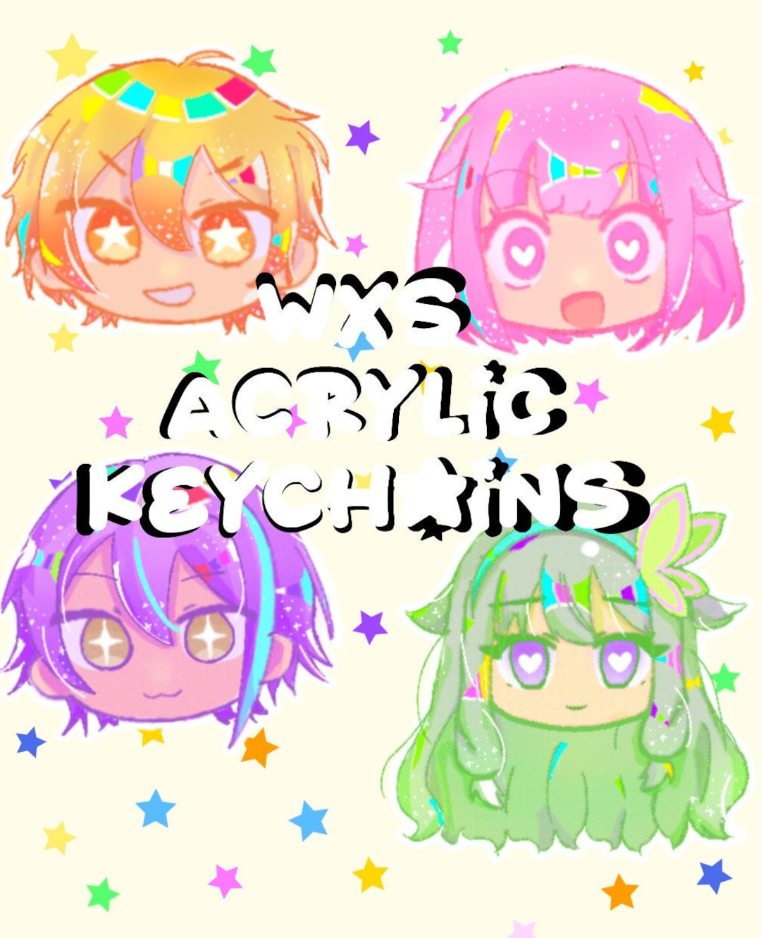 Wonderland X Showtime Acrylic Keychains 2” | PJSK | - Etsy