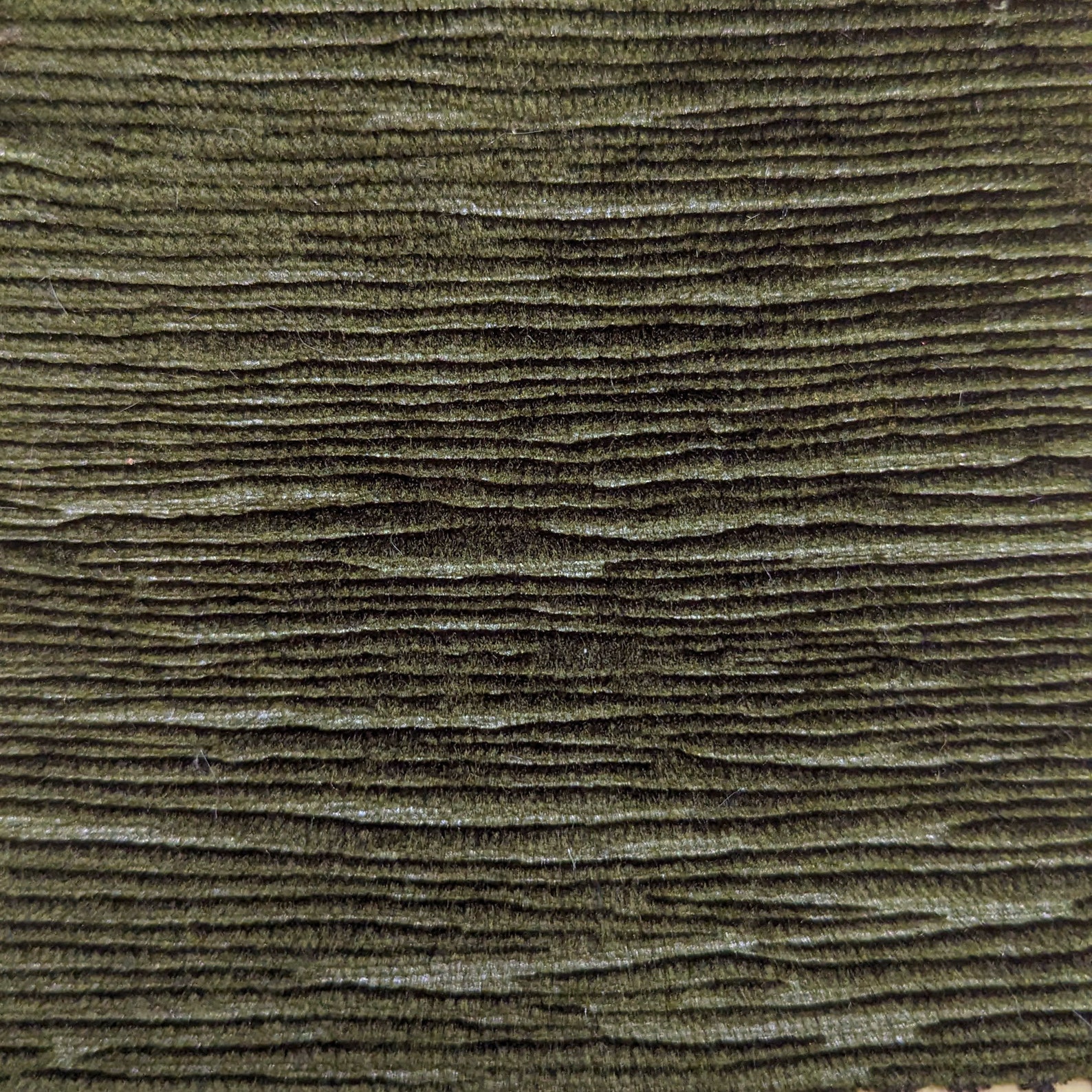 Cohen in Olive or Chocolate by De Leo Textiles, Ribbed Upholstery ...