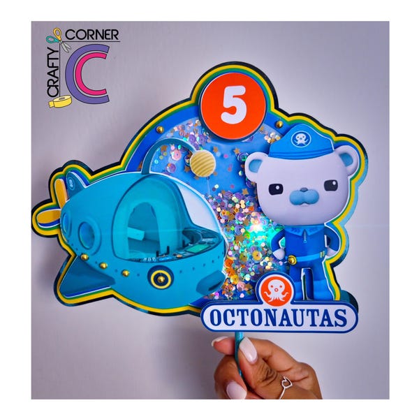 Octonauts Cake Topper - Etsy Australia
