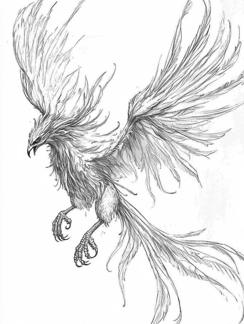 Cryptid Coloring Pages Digital Download - Etsy