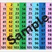 Number Chart Bundle - PDF Files - Etsy