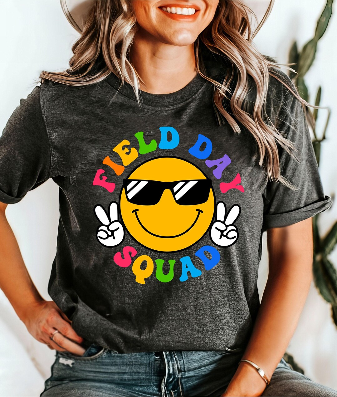 Field Day Squad Shirt, School Field Day, Teacher Life Shirt, Happy ...