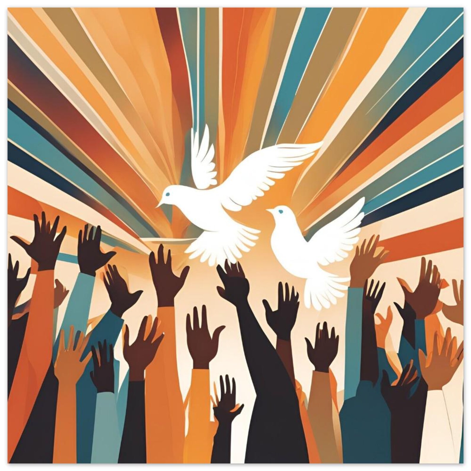 Empowering Civil Rights Art Inspiring Social Justice Posters Equality ...