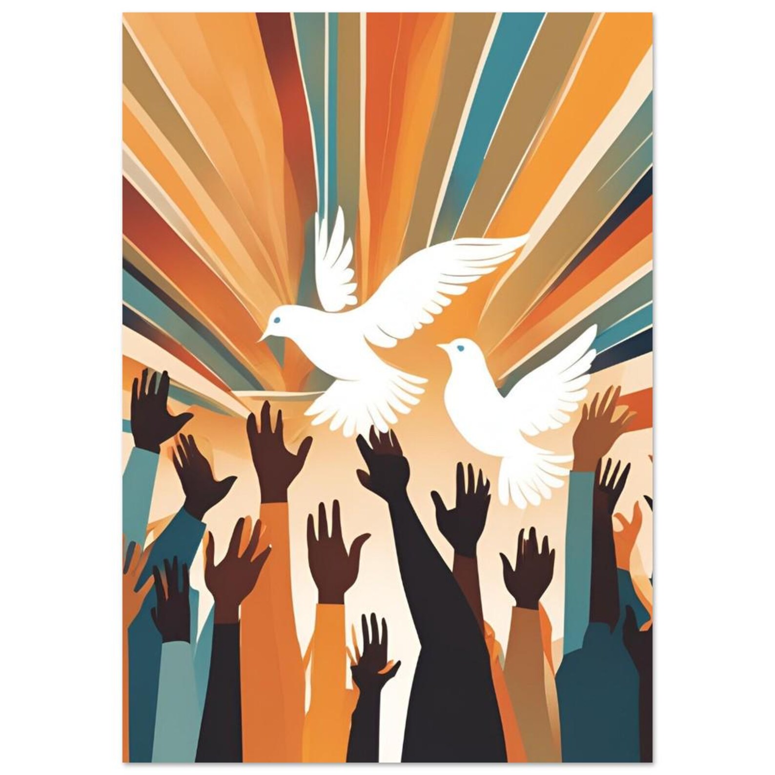 Empowering Civil Rights Art Inspiring Social Justice Posters Equality ...