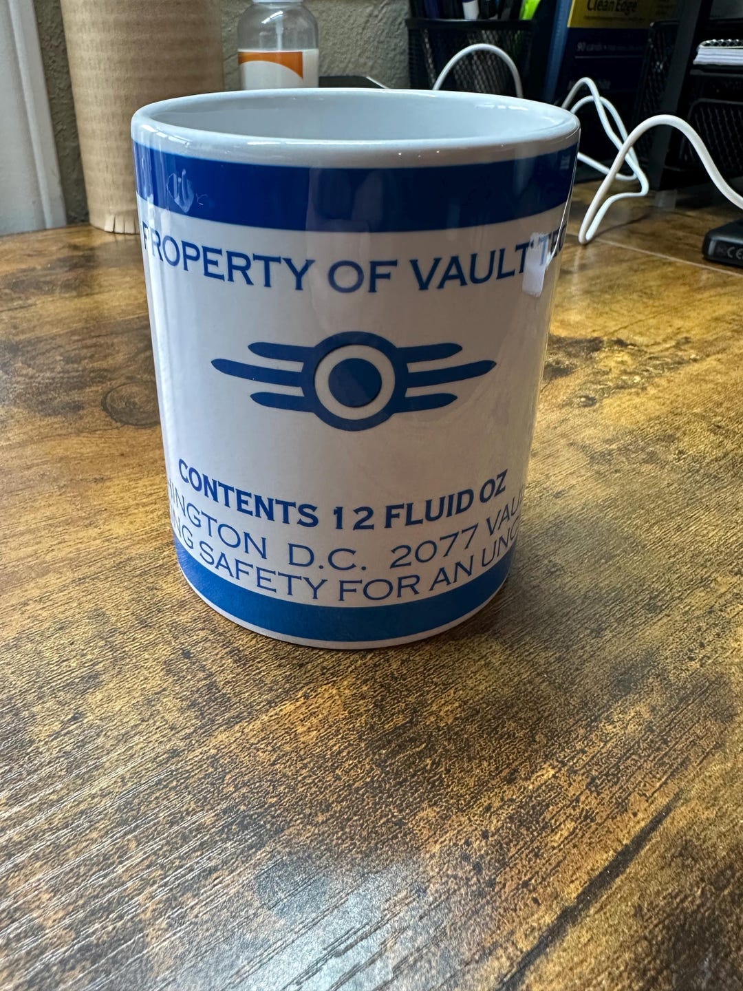 Vault-tec Corporation Inspired Coffee Cup – Fallout-themed Ceramic Mug ...