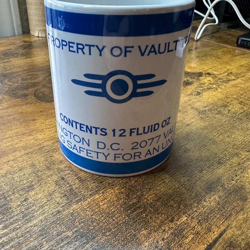 Fallout Vault Tec Mug - Etsy