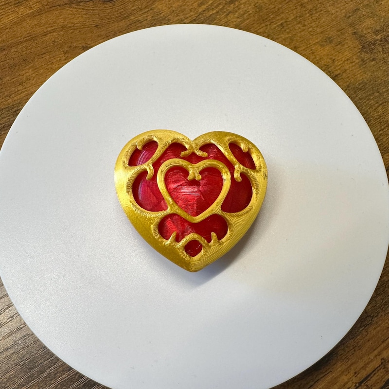 Zelda Red Heart Container - Etsy