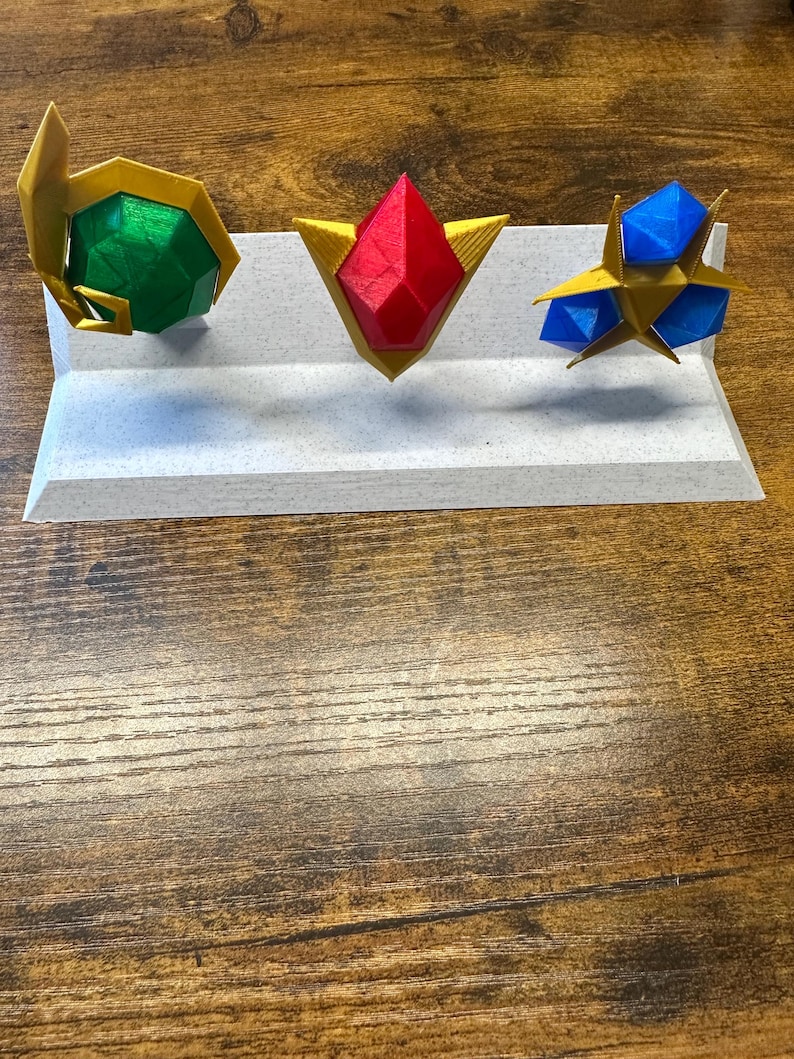 Legend of Zelda Spiritual Stones – 3d-printed Collectible Set - Etsy