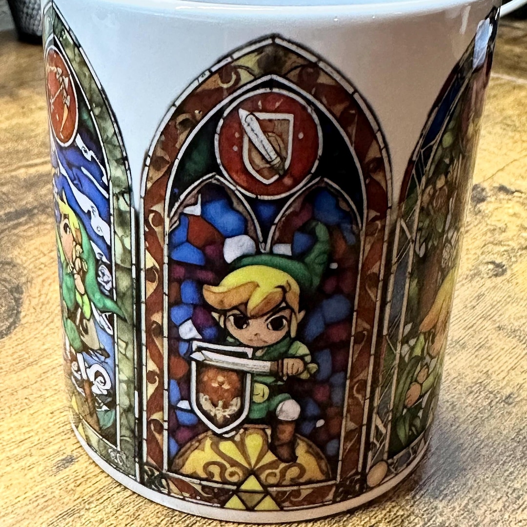 The Legend of Zelda: “link’s Legendary Windows of Light” 12.oz Coffee ...