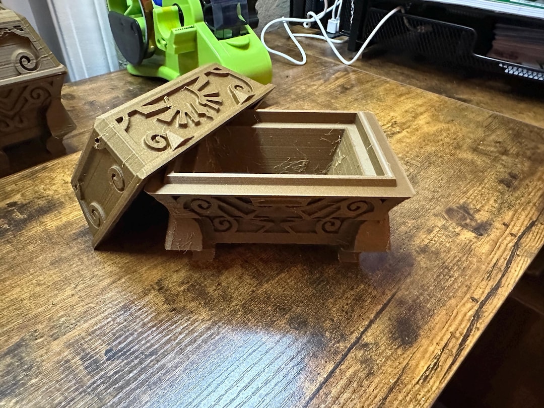 The Legend of Zelda Princess Chest Large Walnut Pla - Etsy