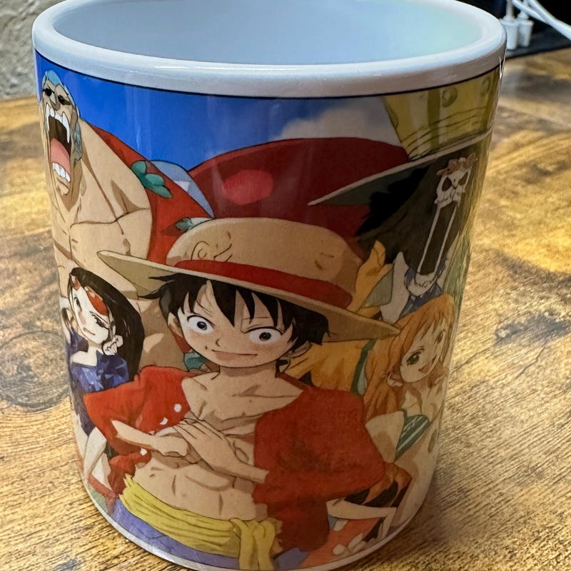 Luffy One Piece Cup - Etsy