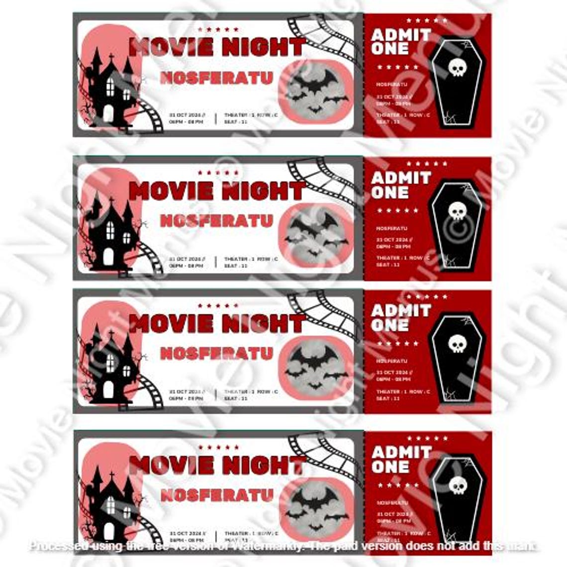 Vampire Movie Night, Movie Night Menu, Halloween Movie Night, Vampire ...