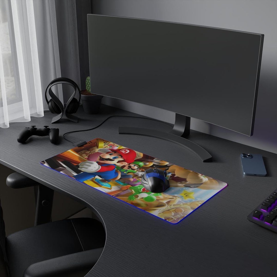Super Mario Mouse Pad, Work From Home Essentials, Birthday Gift ...