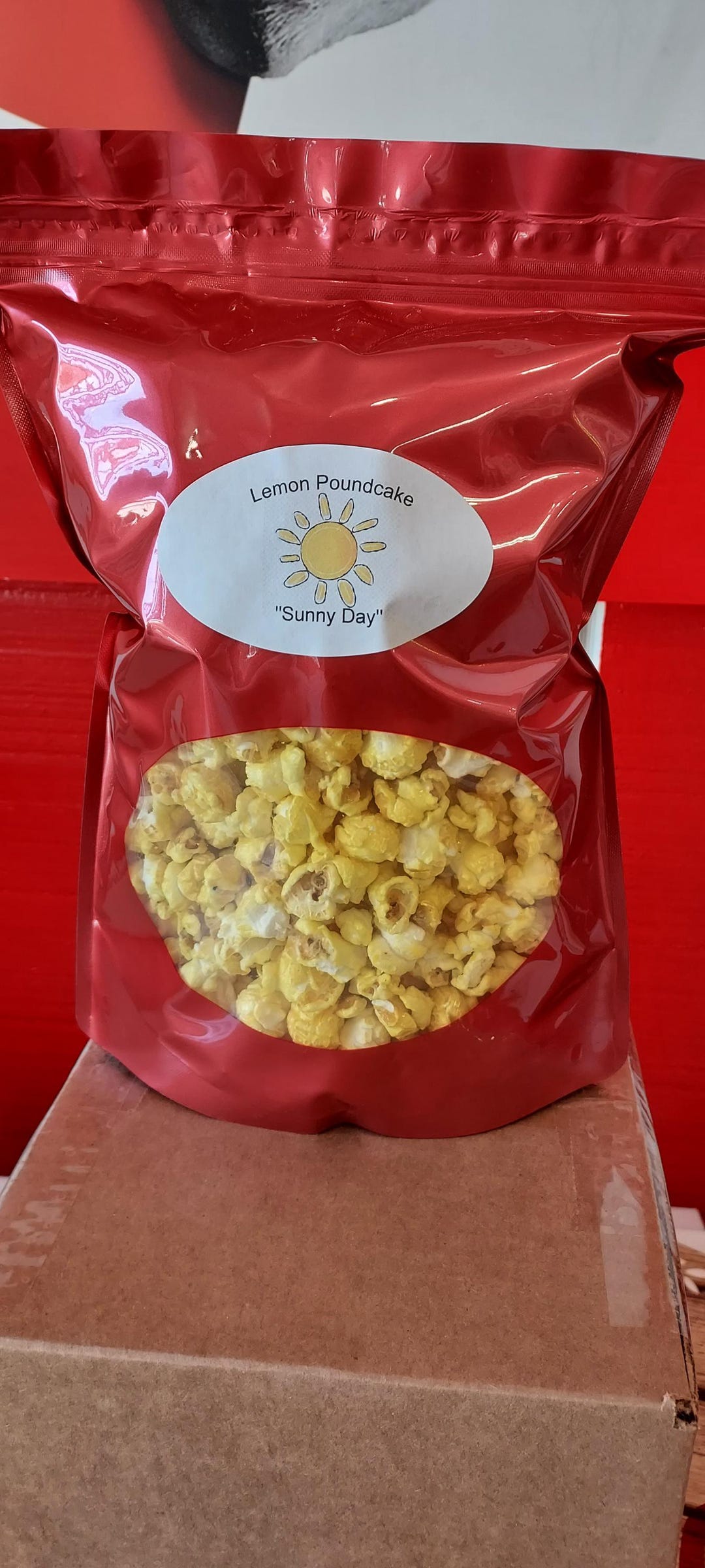 Gourmet Lemon Flavored Carmel Popcorn - Made Fresh Daily - Etsy
