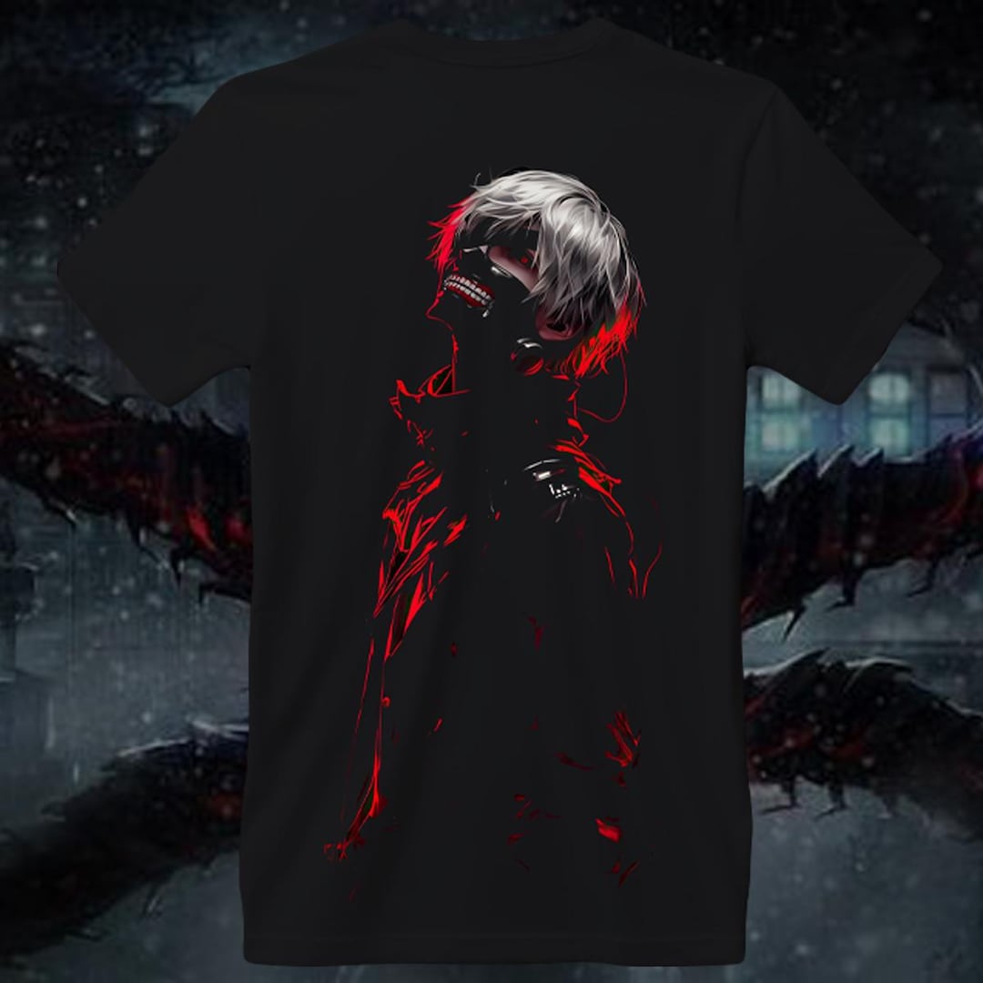 Tokyo Ghoul T-shirt Kaneki Tokyo Ghoul Anime Shirt for Men and Women ...