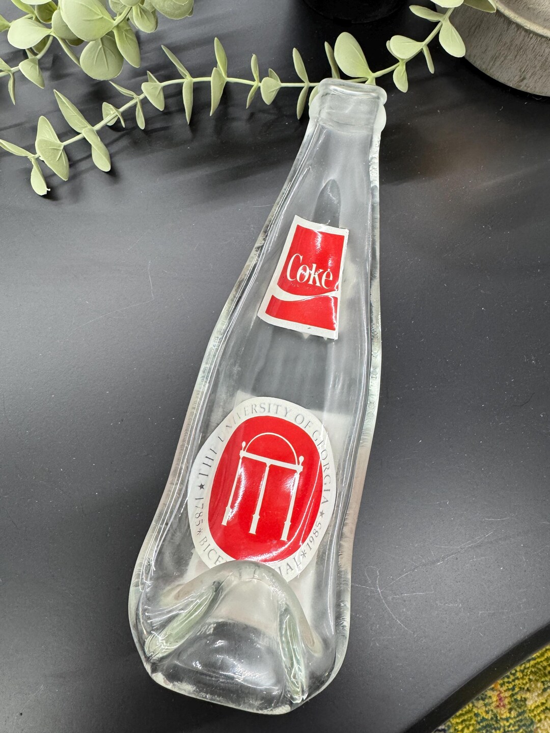 University of Georgia Bulldogs Melted Commemorative Coke Bottle Spoon ...