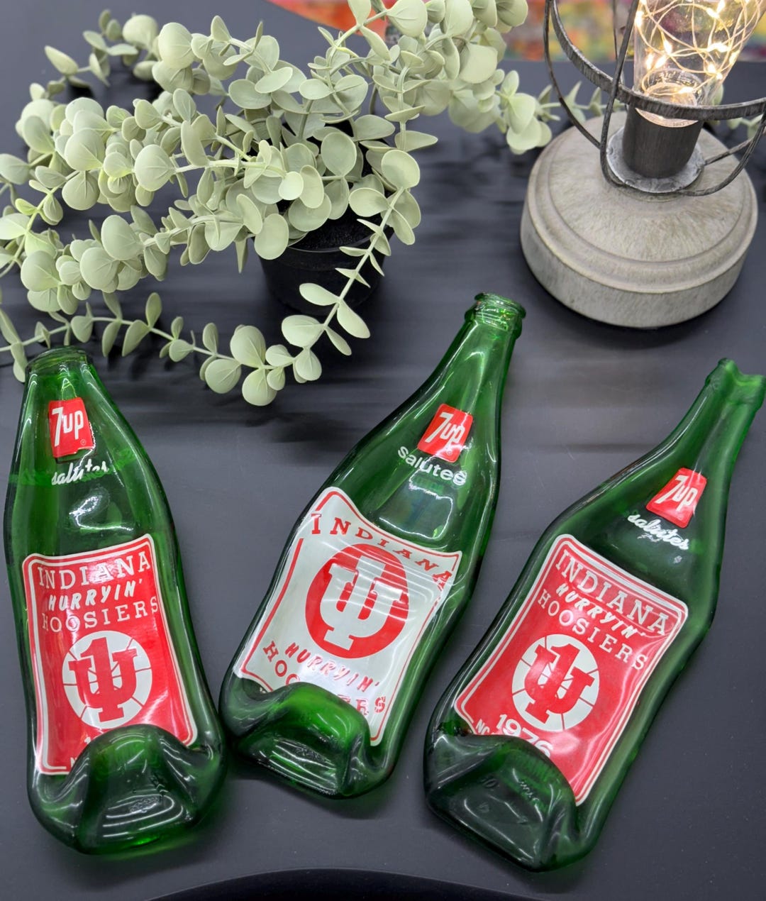 Indiana University Spoon Rest Home Decor | IU Collectable Melted Bottle ...