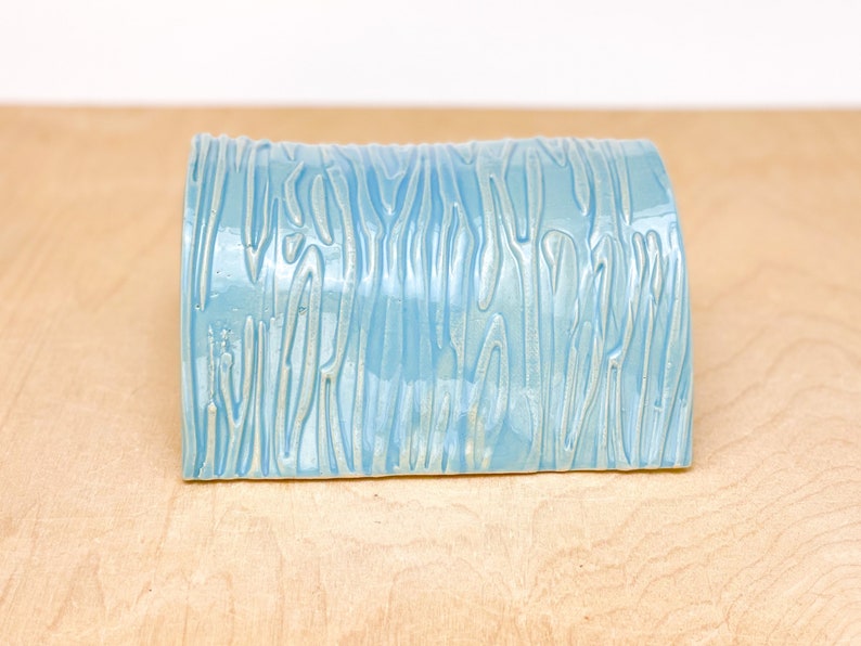 Axolotl Tunnel Large Blue Axolotl Hide Reptile Tank Decor - Etsy