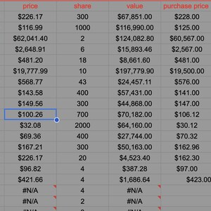Stock Portfolio For Beginners Etsy