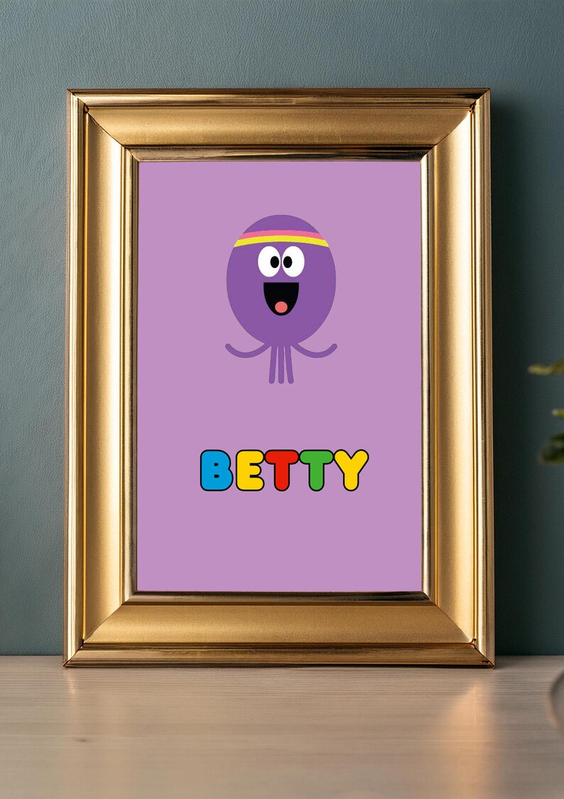Personalised Hey Duggee Character Photo Prints ART - A4 / 4x6 Prints ...