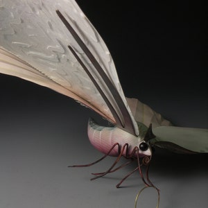 Moth Wall Lamp - Etsy