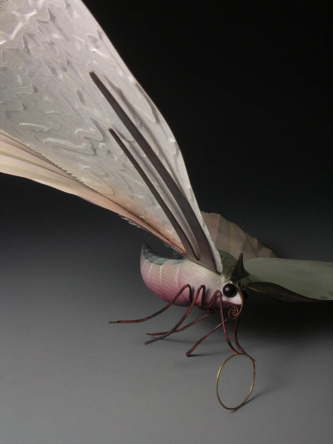 Moth Wall Lamp - Etsy