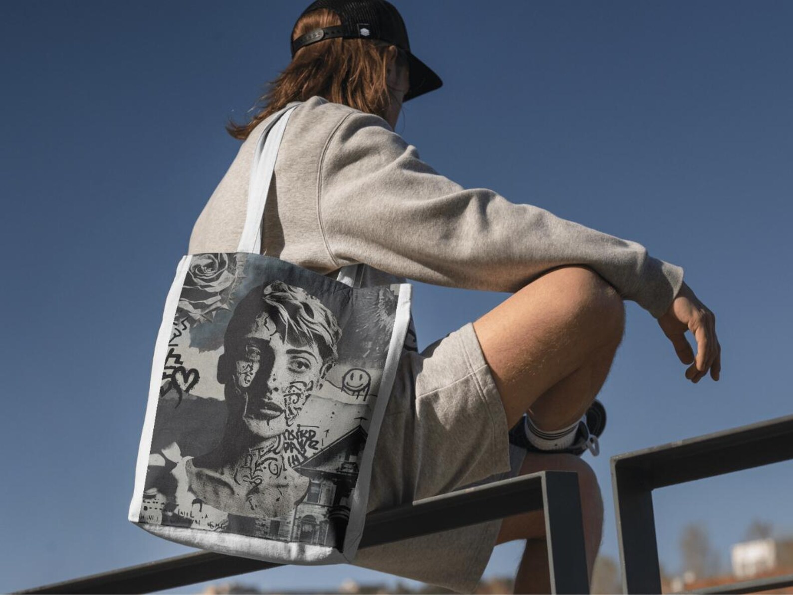 Dark Surreal Collage | Digital Art Print of Gothic Portrait, Street ...