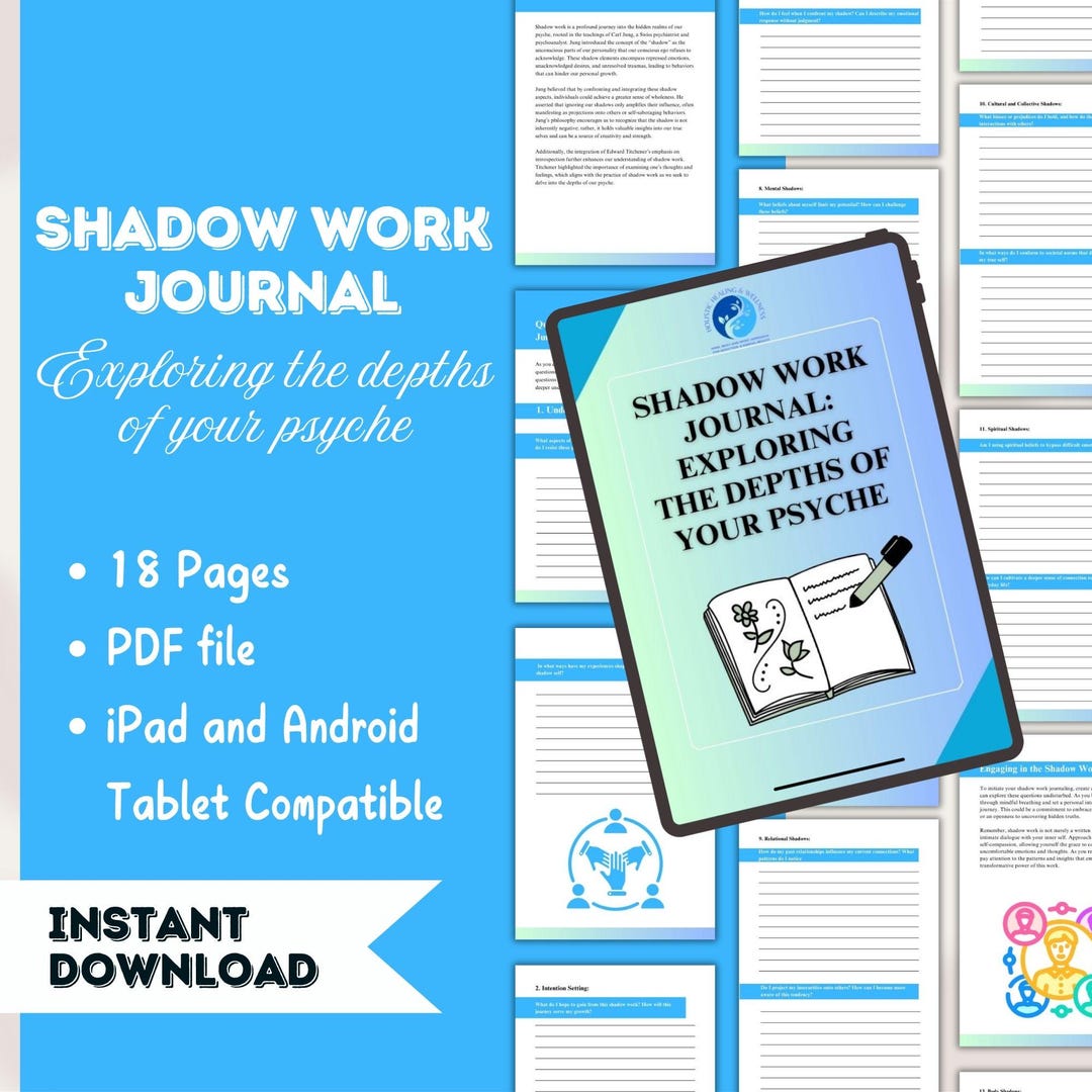 Shadow Work & Healing Journal | A Transformative Guide to Self ...