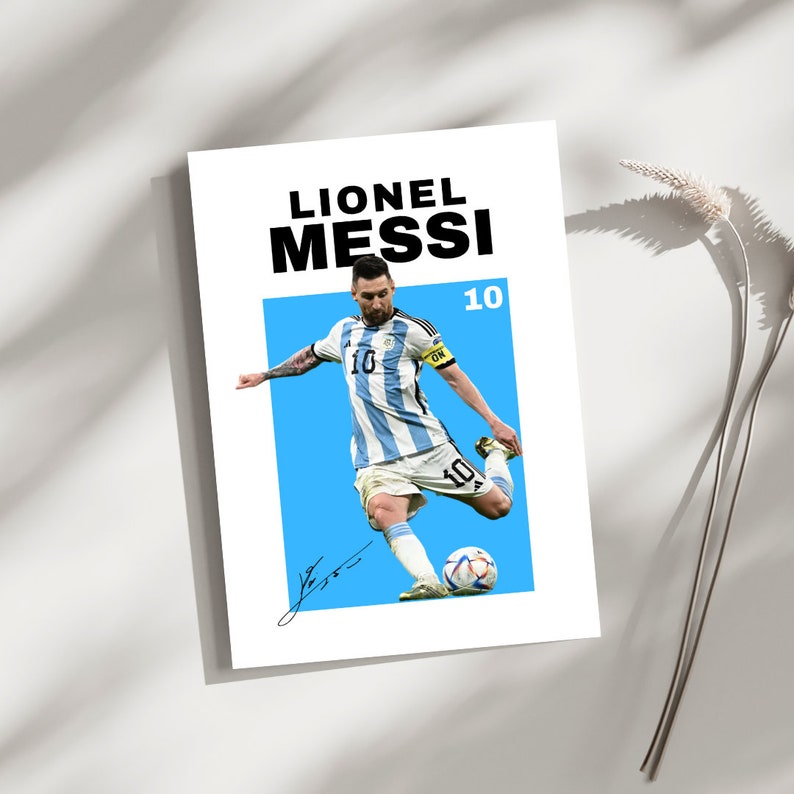 Lionel Messi Poster, Argentina, Argentina Football Team, Soccer Team ...