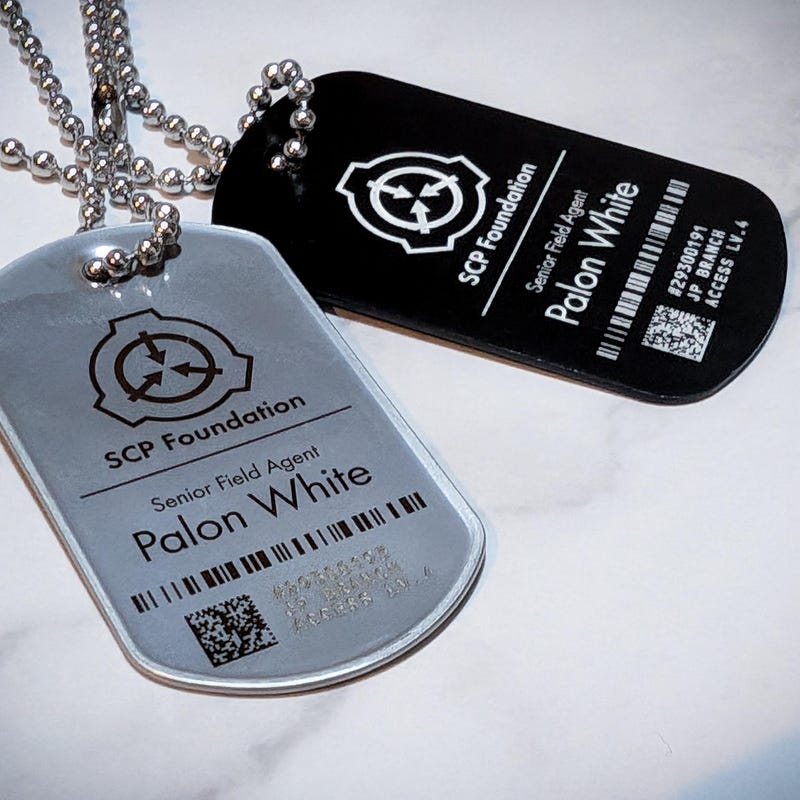 Scp Card Keychain - Etsy UK