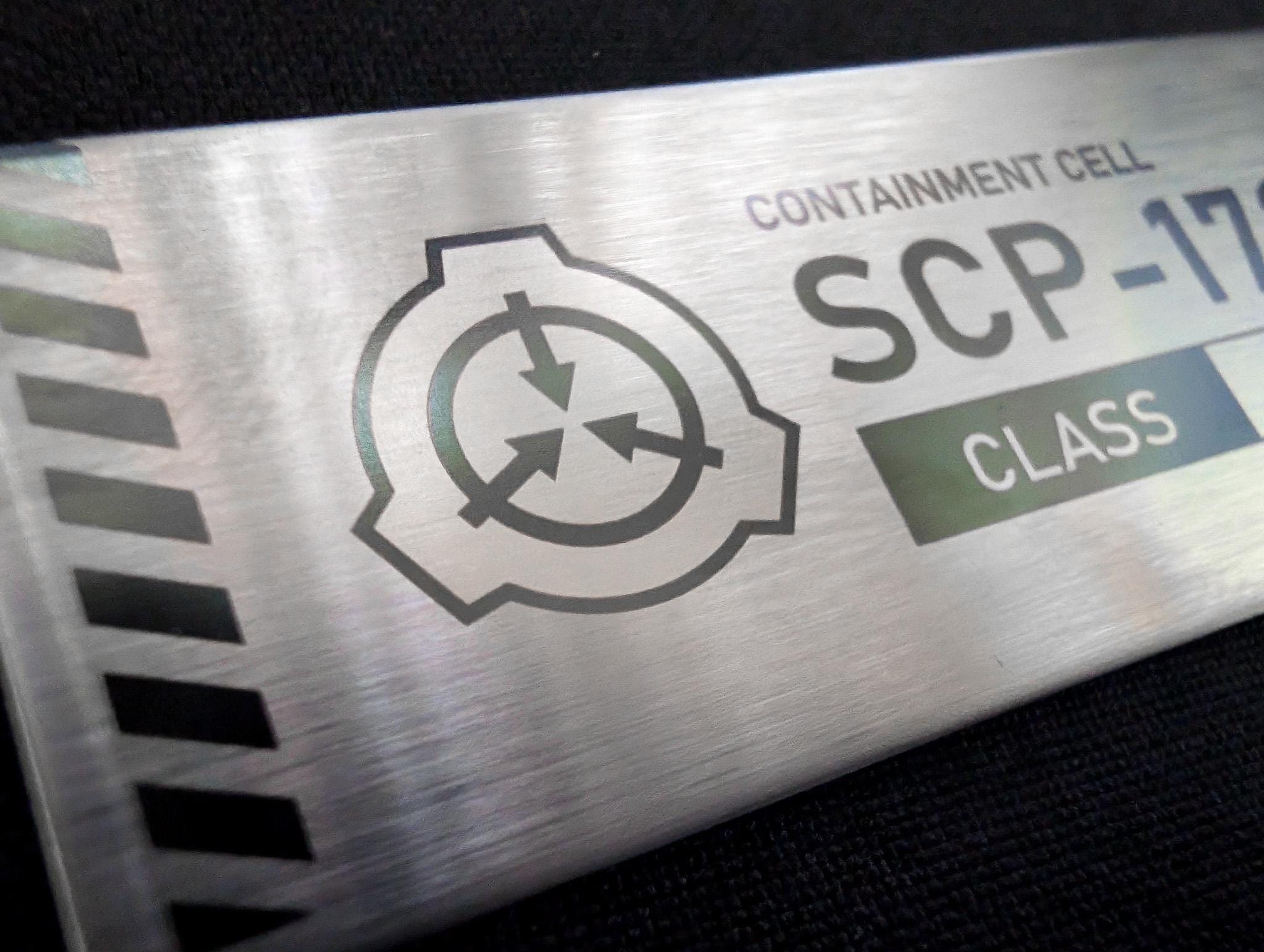 Custom SCP Foundation Object Sign, Door Sign, Laser Engraved Stainless ...