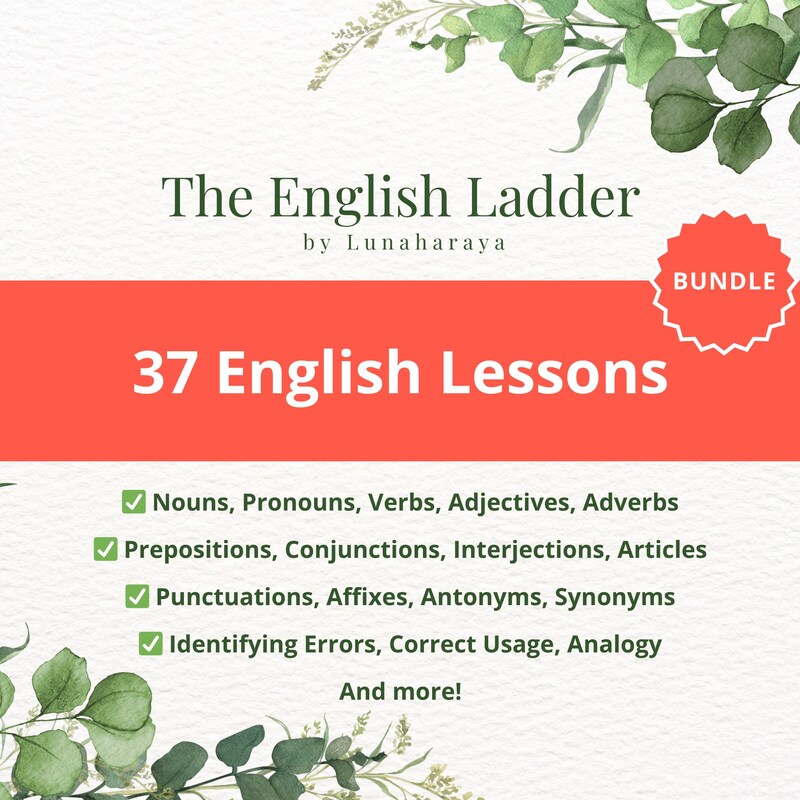 Exercises for Esl Adults - Etsy