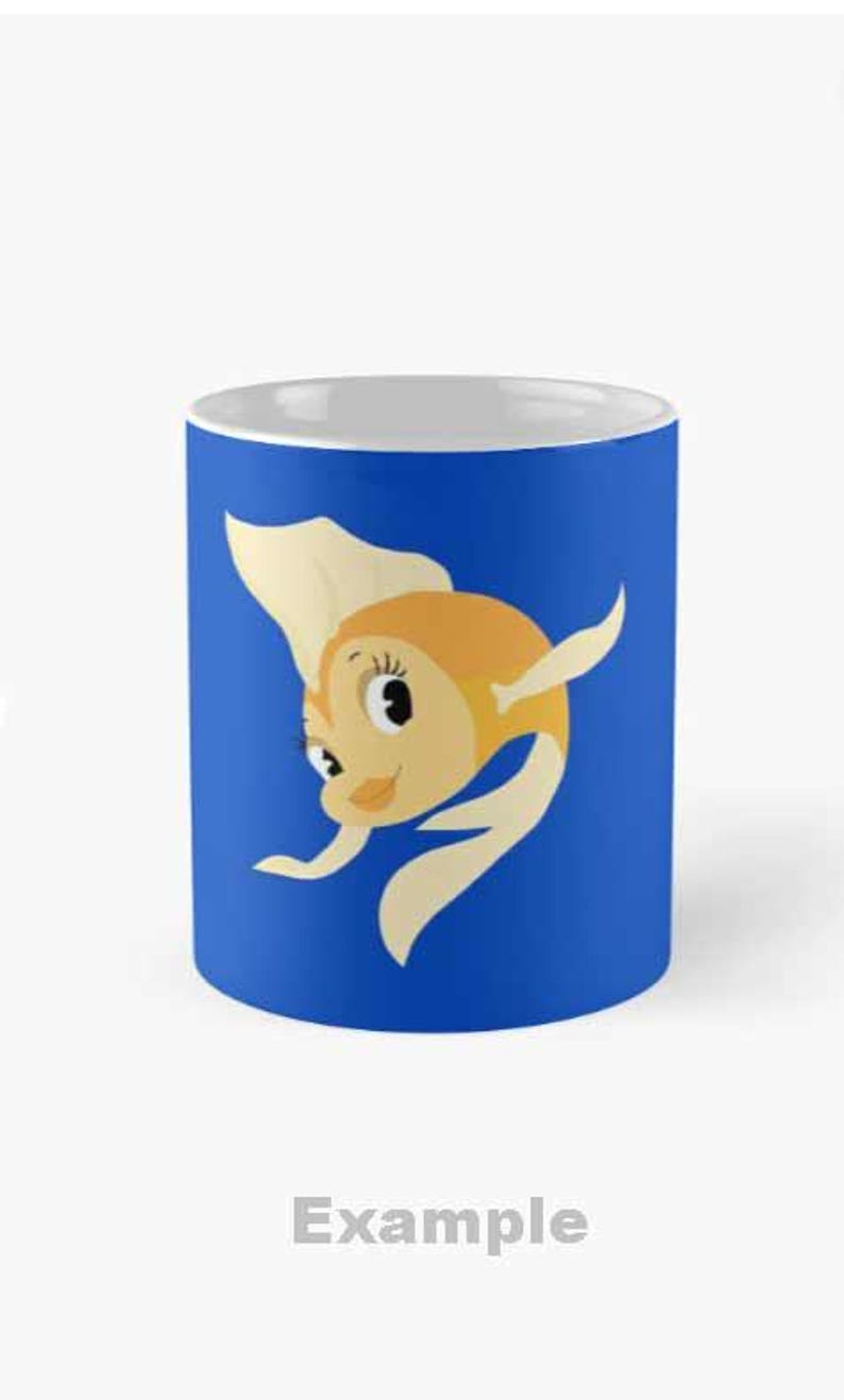 Cleo the Fish Svg, Smile Cute Fish, Orange Cleo Cartoon Svg, Sea ...