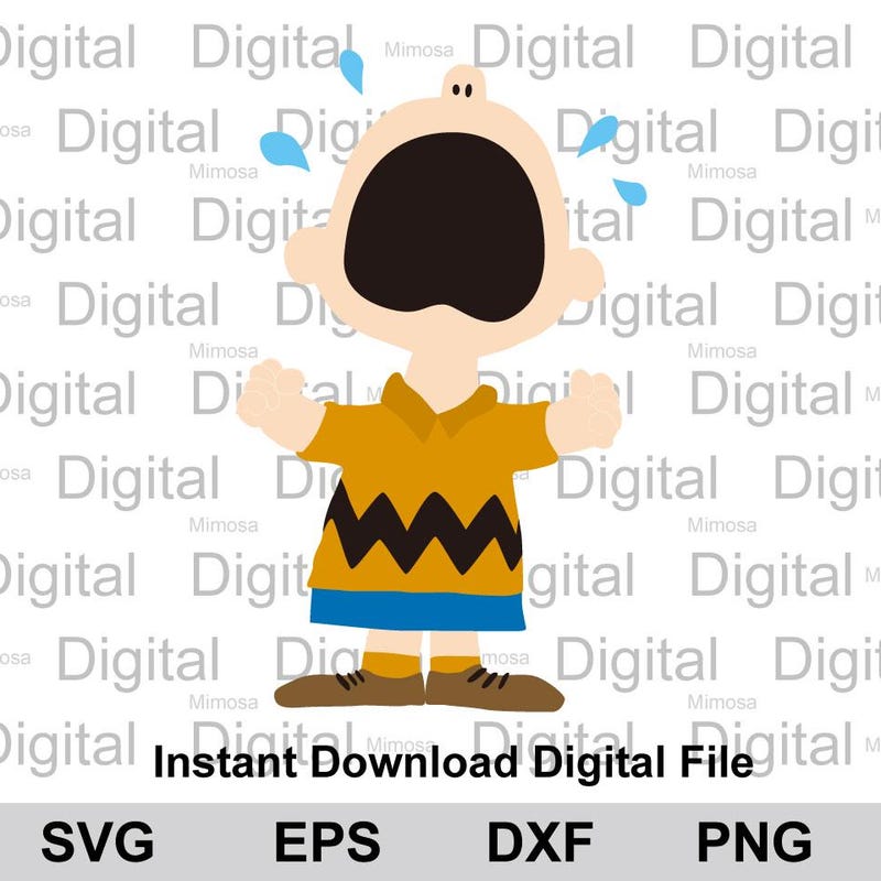 Charlie Brown Svg - Etsy