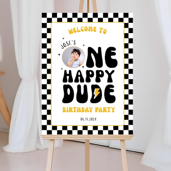 One Happy Dude Theme - Etsy