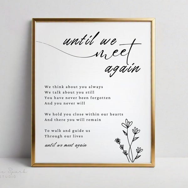 Memory Table Wedding Sign - Etsy