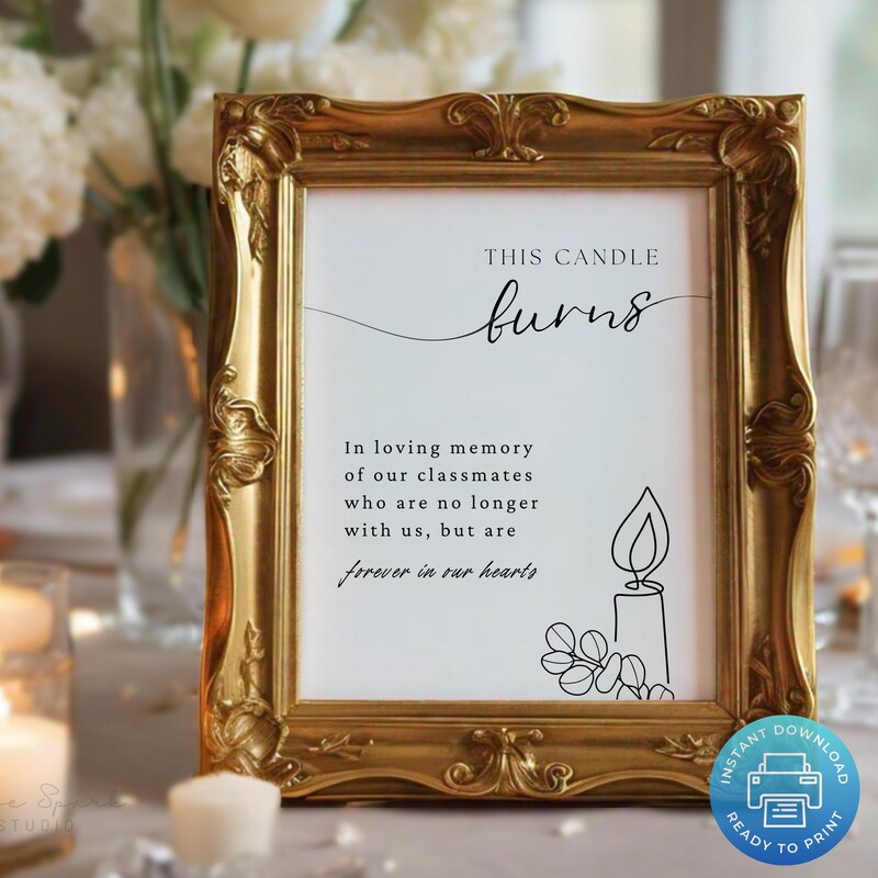 Reunion Memorial Table - Etsy