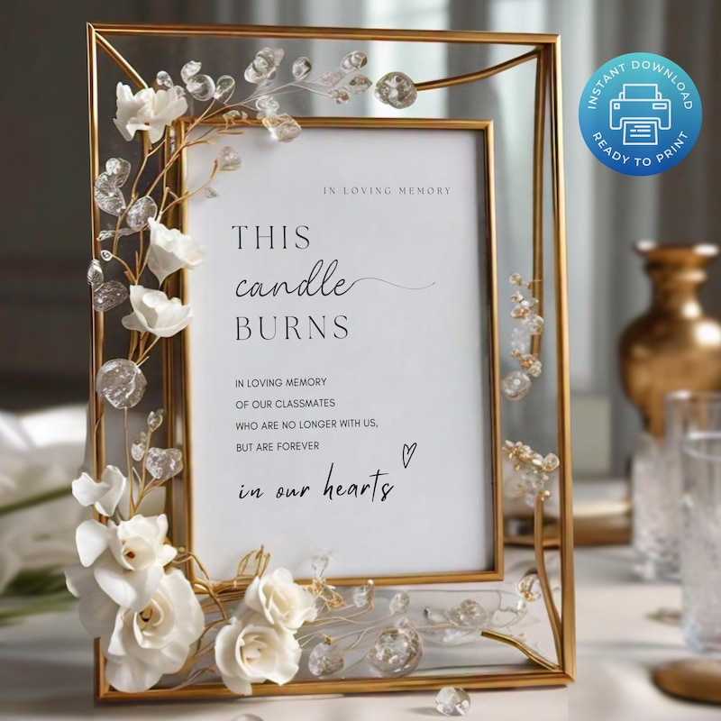 Reunion Memorial Table - Etsy