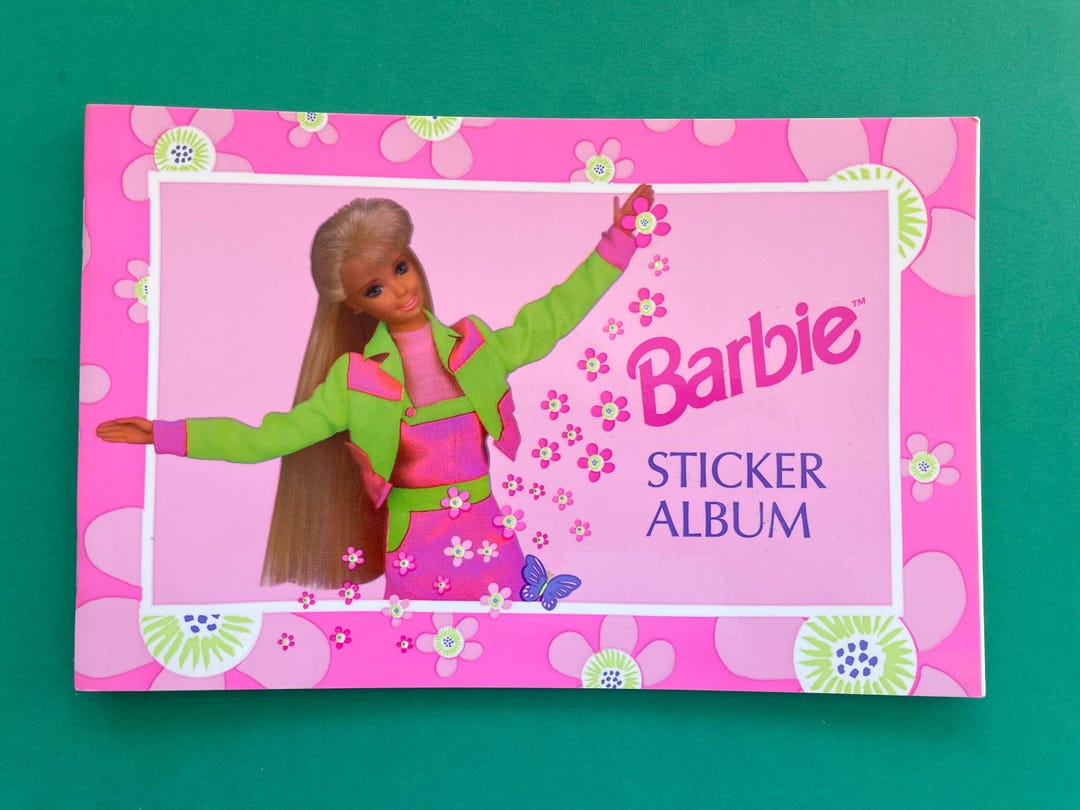Sandylion Sticker Album | Barbie 1998 - Etsy