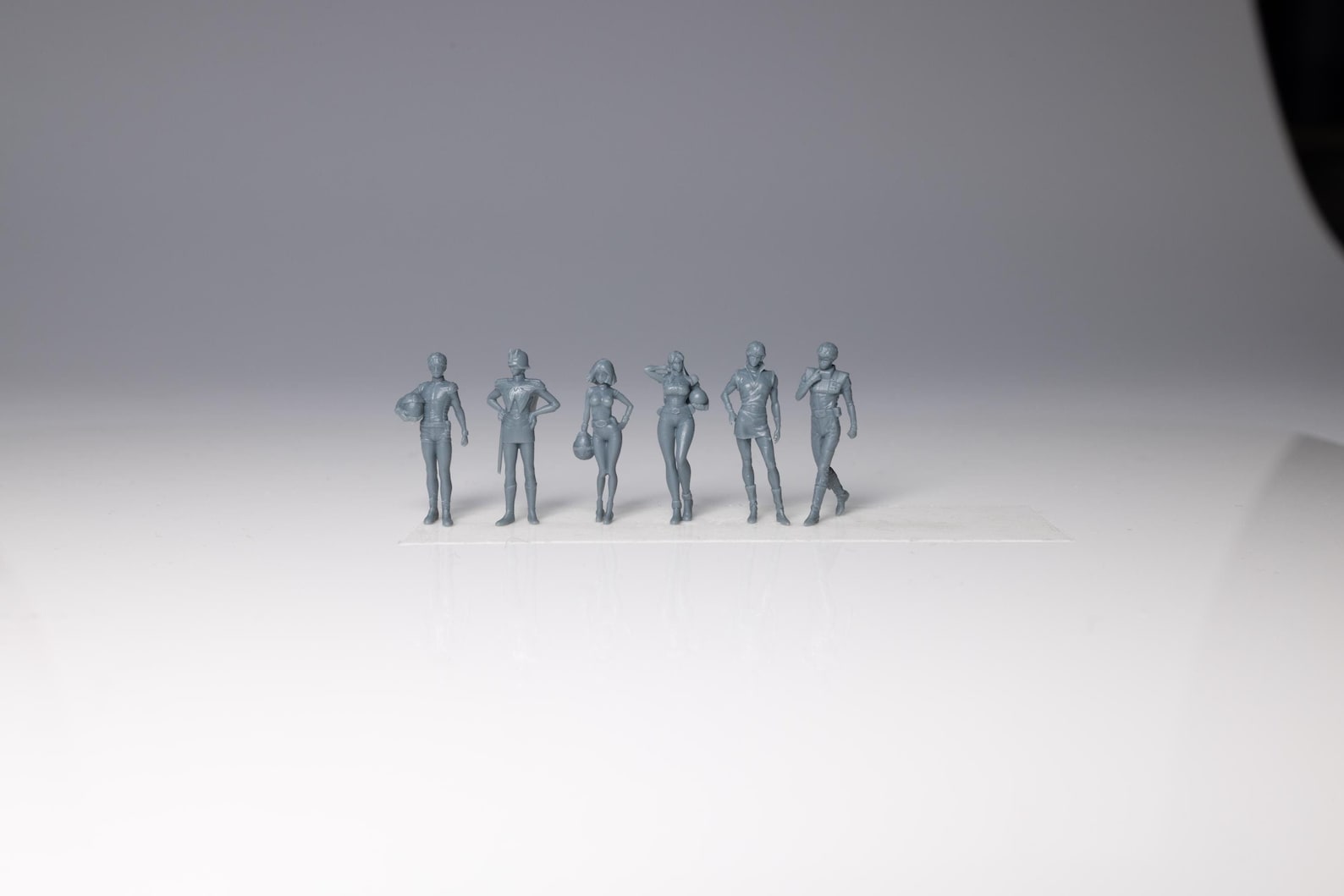 1/100 Unpainted UC Gundam Characters - | Gundam Scene | Unpainted 3d ...