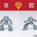 Gundam 1/1700 ZEON Aquatic Mobile Suits | Compatible With Bandai EX ...