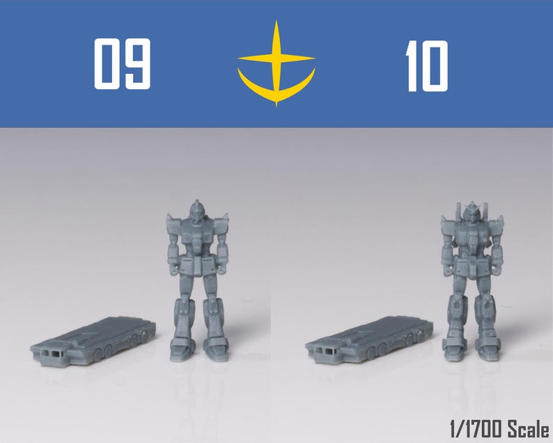 Gundam 0079 - 1/1700 EFF Mobile Armor and Vehicle Vol.1 | Compatible ...