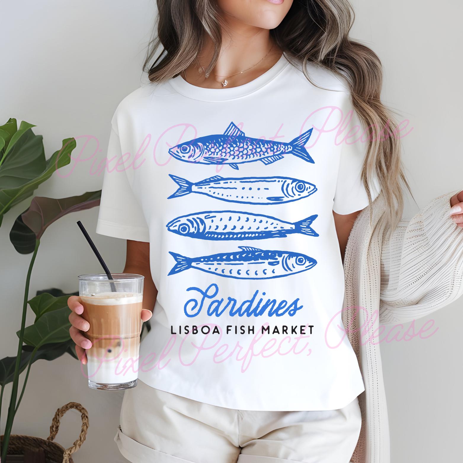 Sardines Png, Fisherman Aesthetic Png, Summer Sardines Png Tinned Fish ...