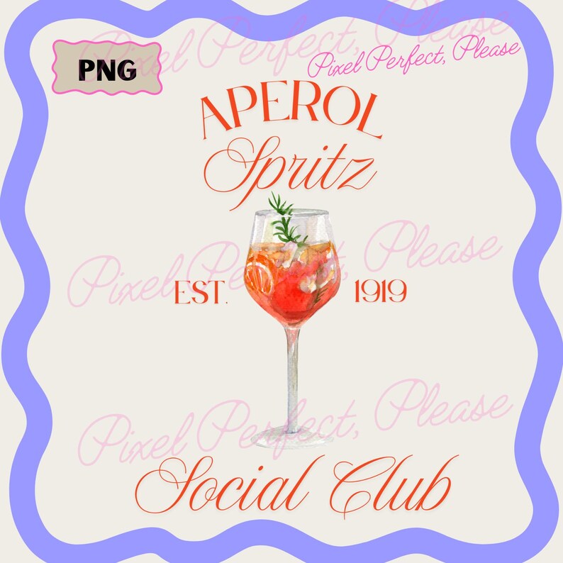 Aperol Spritz Social Club Png, Coquette Social Club Png, Aperol Spritz ...