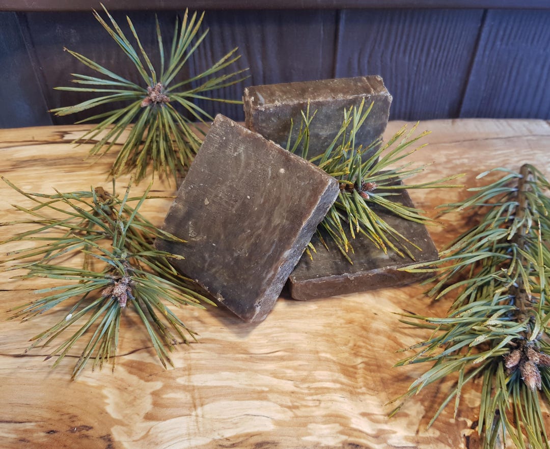 Pine Tar + Tallow Soap Old Fashioned Hard Bar Soap - Etsy