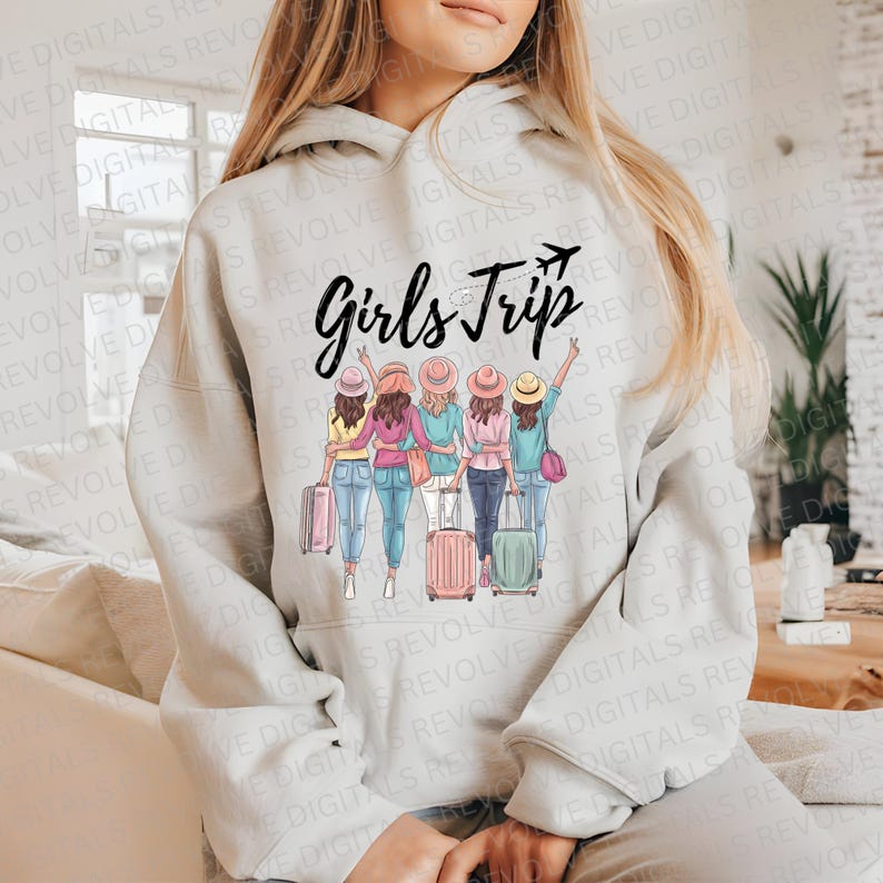 Girls Trip Shirt Design PNG, Girls Friends Trip, Travel, Girls Trip ...