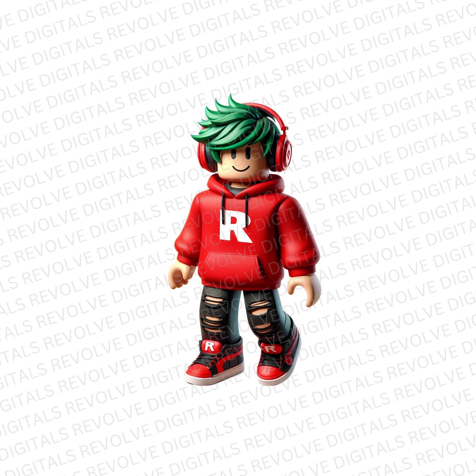 Roblox Boys Clipart Images, Digital Download, Roblox PNG, PNG Instant ...