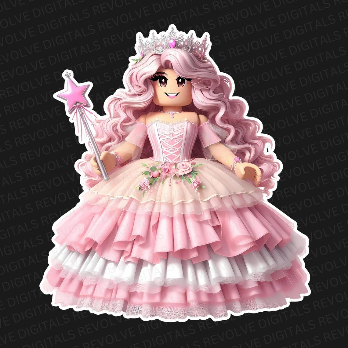 Roblox Princess Girls PNG Images, Digital Download, Roblox PNG, PNG ...