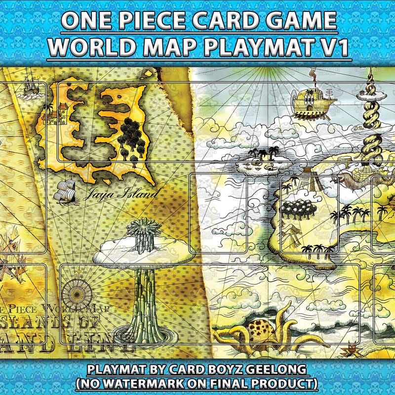 One piece world map - Etsy.de