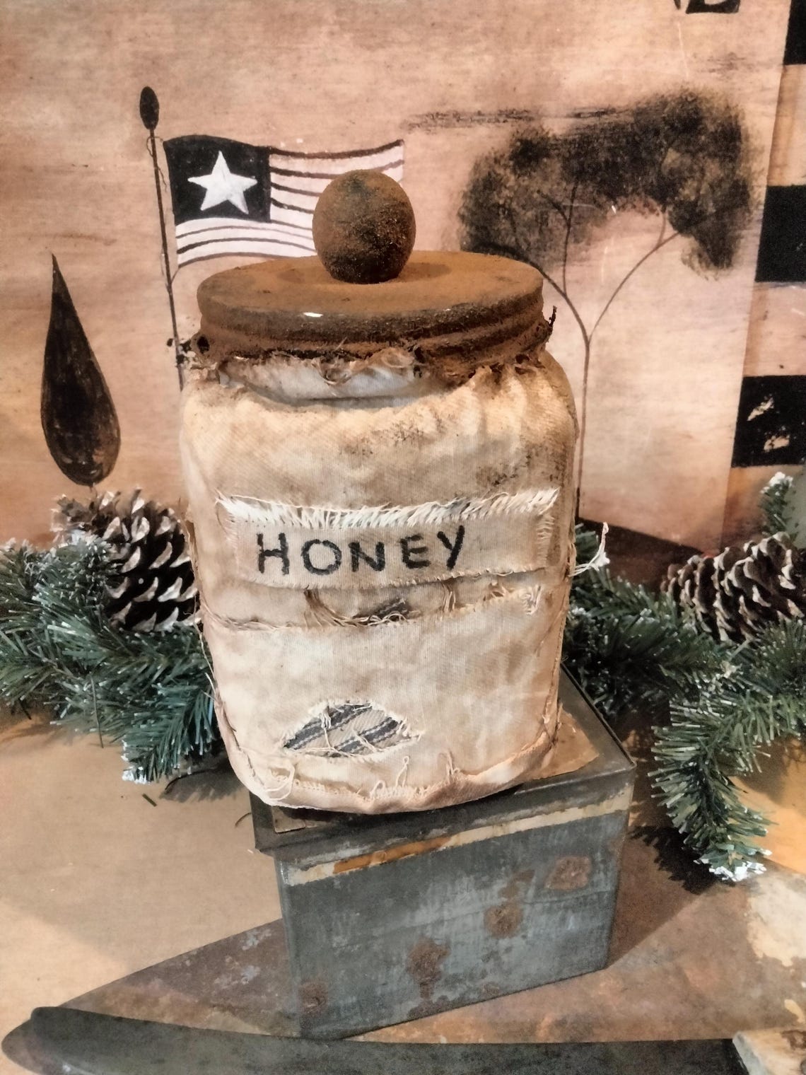 Primitive Pantry, Primitive Mason Jar, Primitive Homestead, Farmhouse ...